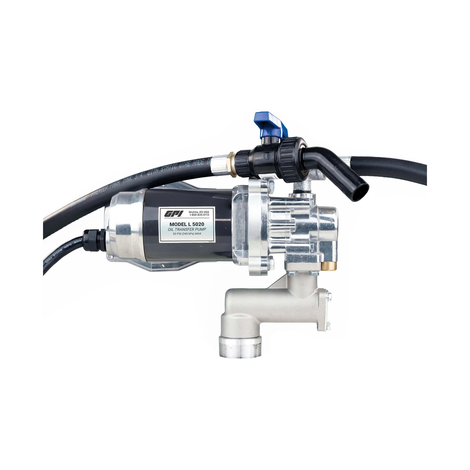GPI 12V 5 GPM Oil Pump - fuel1direct.com