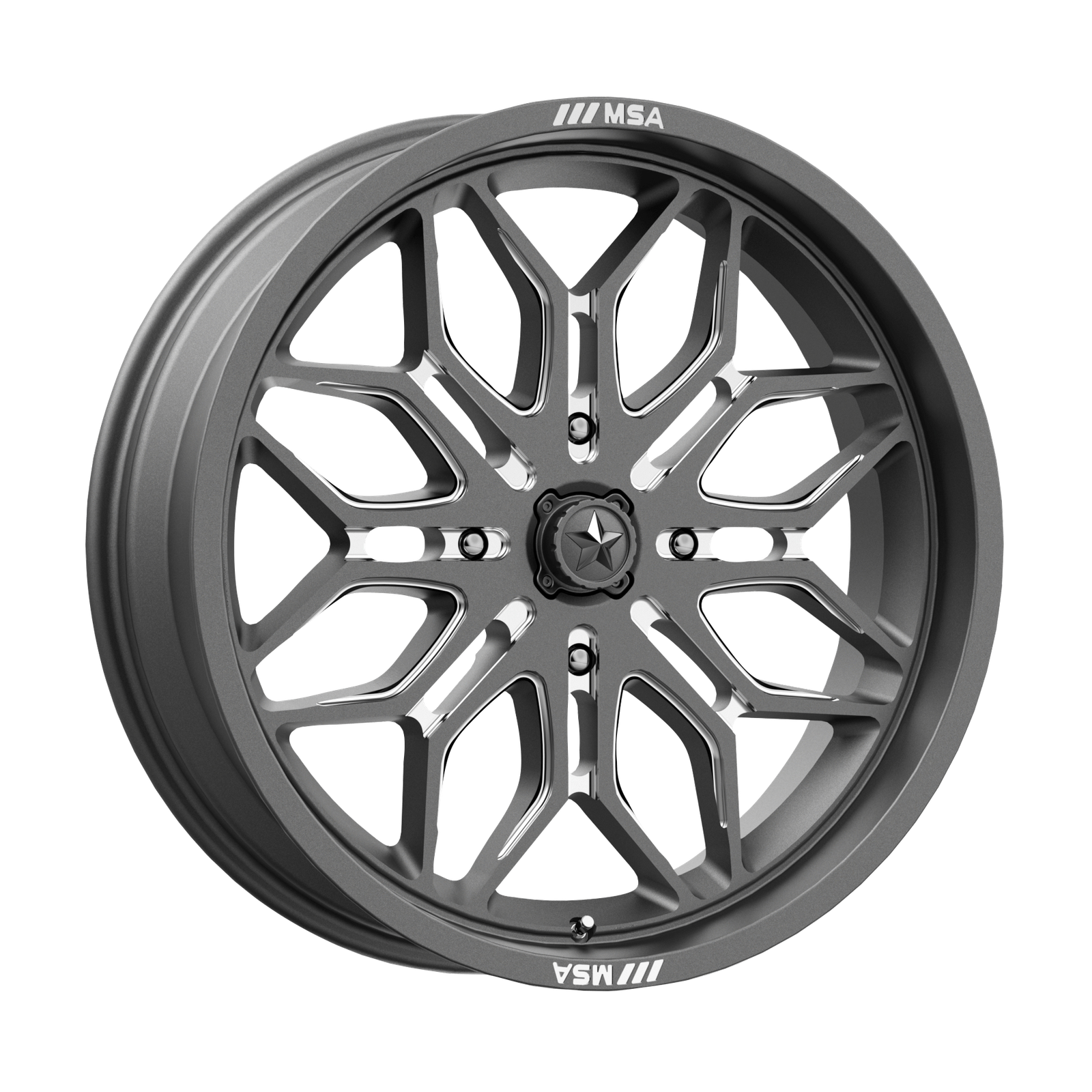 SNIPER UTV 24X7 4X156 115 GNMTL-MILL +10 - fuel1direct.com