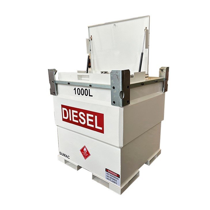 1000L Portable Double Wall Fuel Diesel Cube Tank – fuel1direct.com