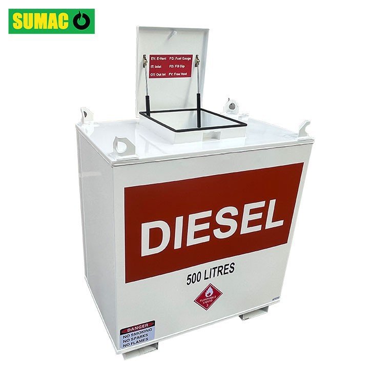 500 Liter Double Walled Self Bunded Diesel Tank – fuel1direct.com