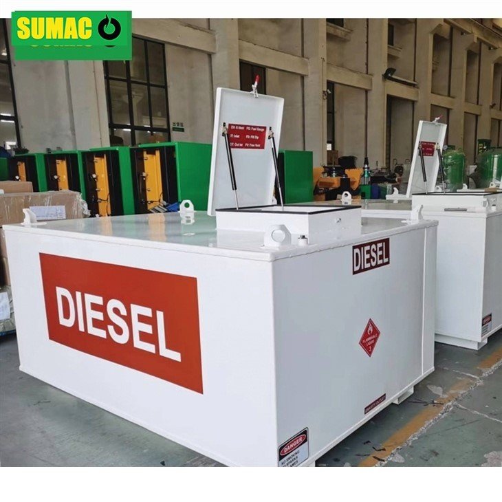 Double Wall Self Bunded Diesel Tank 2000 Liter – fuel1direct.com