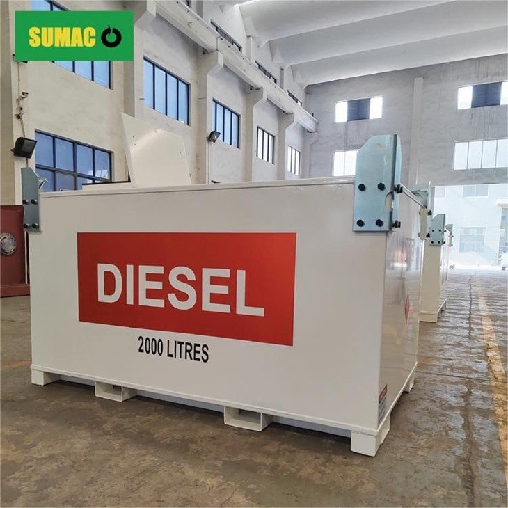 Double Walled 2000L Self Bunded Diesel Tank – fuel1direct.com