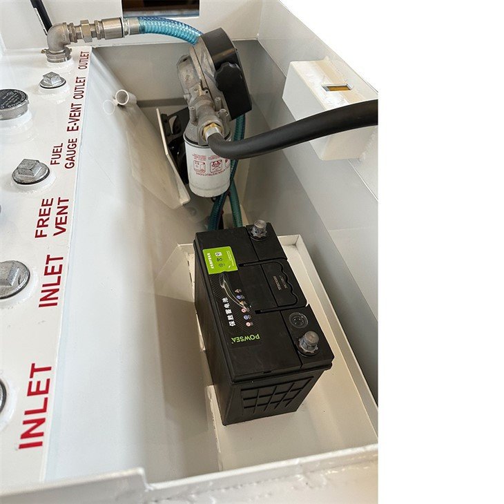 Portable Double Walled Fuel Diesel Cube Tank With Pump – fuel1direct.com