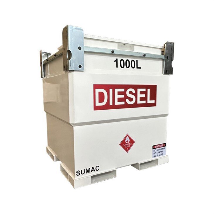 Portable Transporting Mobile Station Gasoline Diesel Tank With Pump For ...