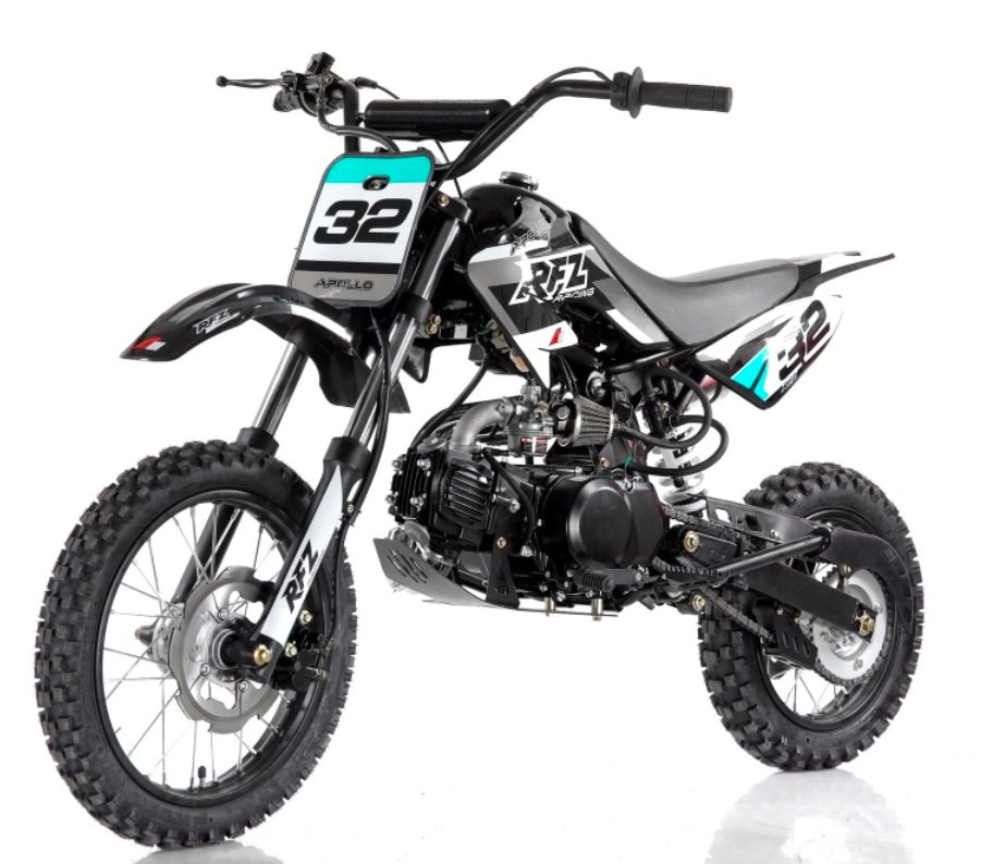 Apollo 110cc Semi Auto Black – fuel1direct.com